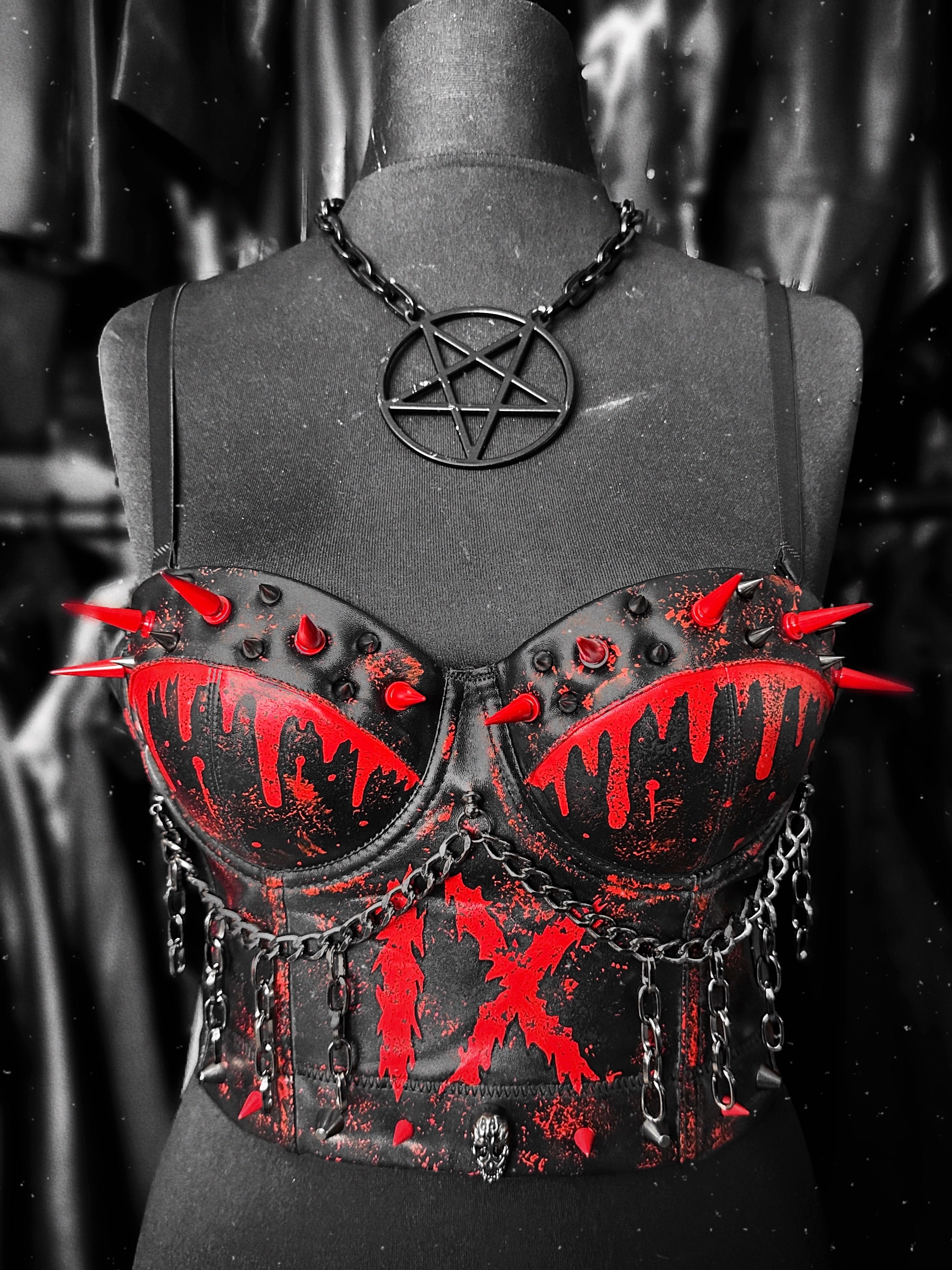 ICE NINE KILLS BUSTIER – Saints of the Undead Clothing