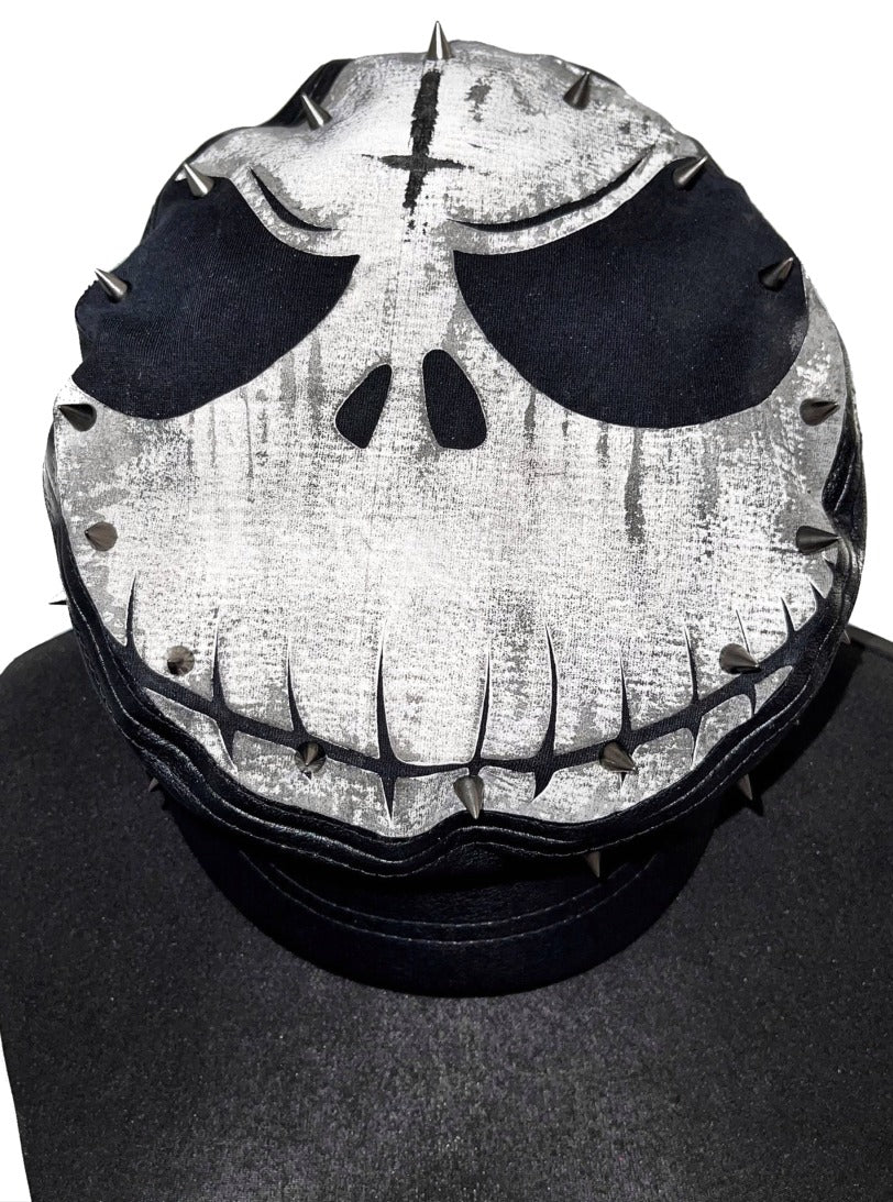 Nightmare Before Christmas Jack Leather Cap – Saints of the Undead Clothing