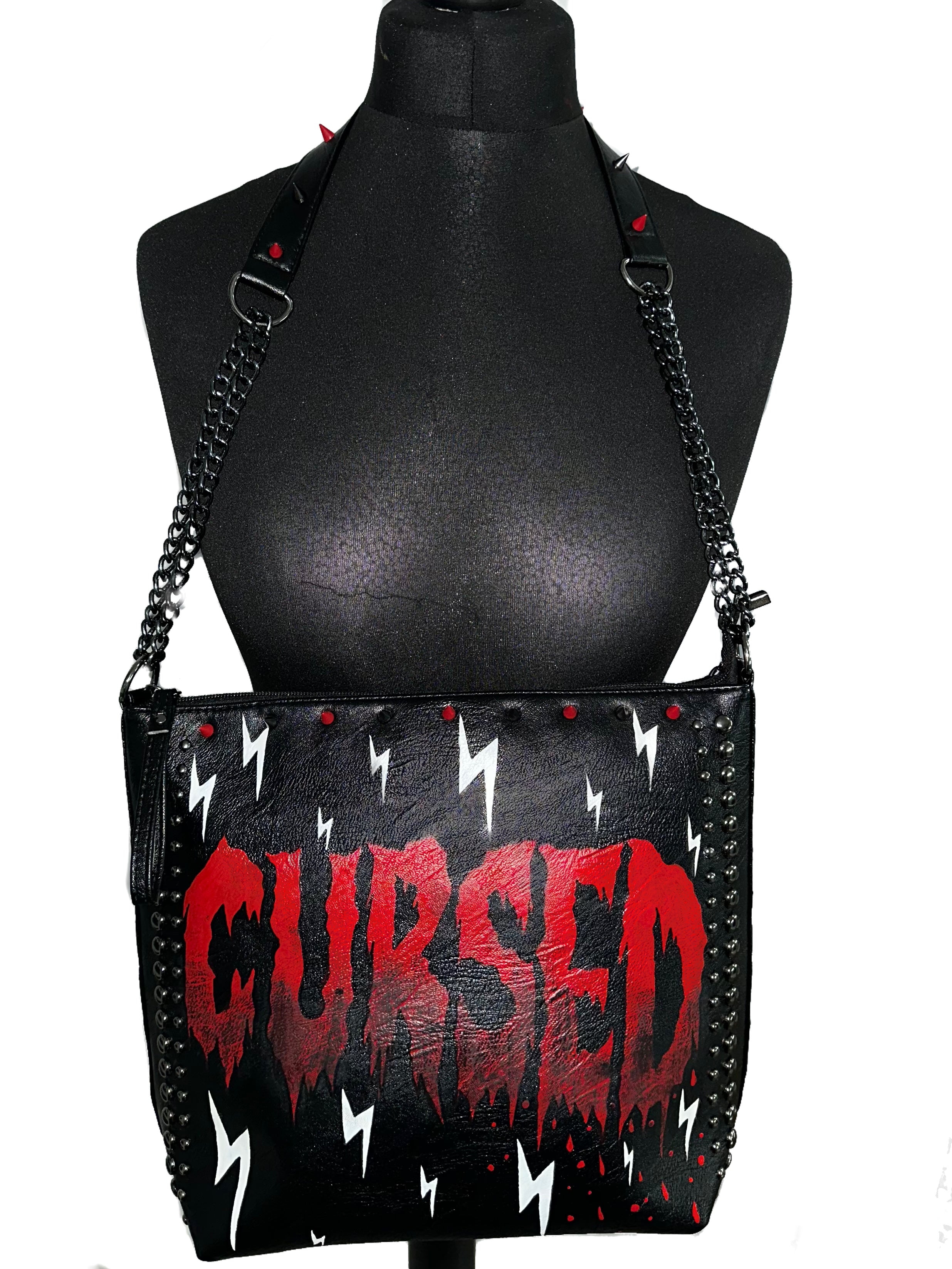 CURSED SHOULDER BAG – Saints of the Undead Clothing
